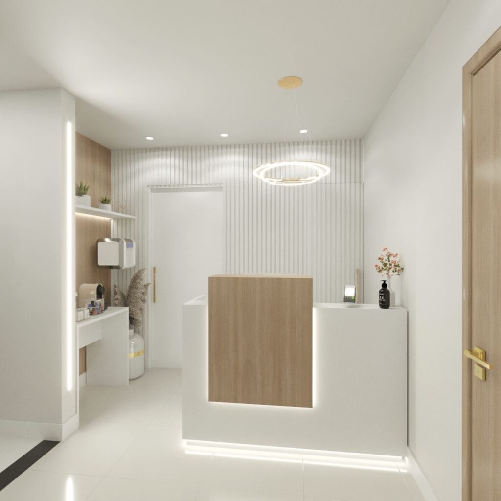 36 Front Desk Designs to Innovate Your Welcome Space - Decor Rio