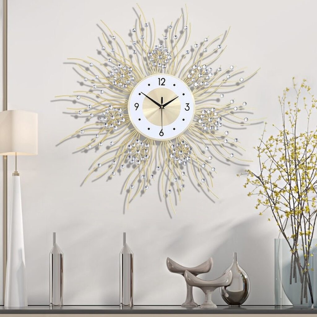 27 Wall Clock Styles to Add Elegance to Your Living Room - Decor Rio
