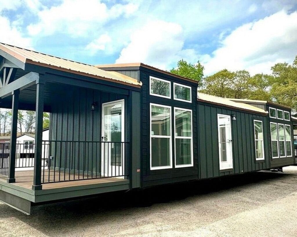 35 Mobile Home Exterior Ideas to Boost Your Curb Appeal - Decor Rio