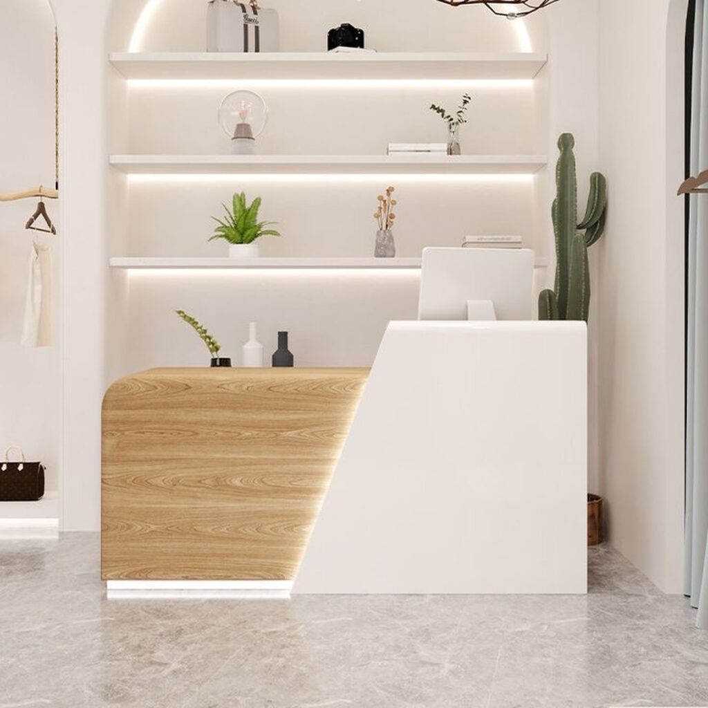 36 Front Desk Designs to Innovate Your Welcome Space - Decor Rio