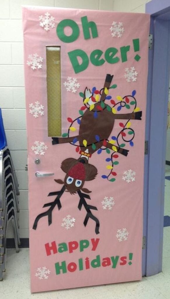 31 Festive Christmas Classroom Door Ideas for Holiday Cheer - Decor Rio