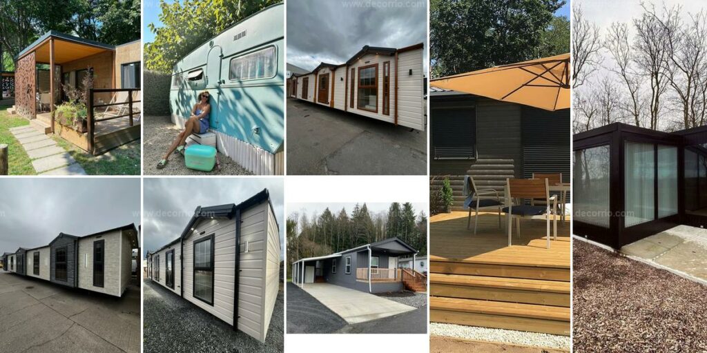 35 Mobile Home Exterior Ideas to Boost Your Curb Appeal - Decor Rio